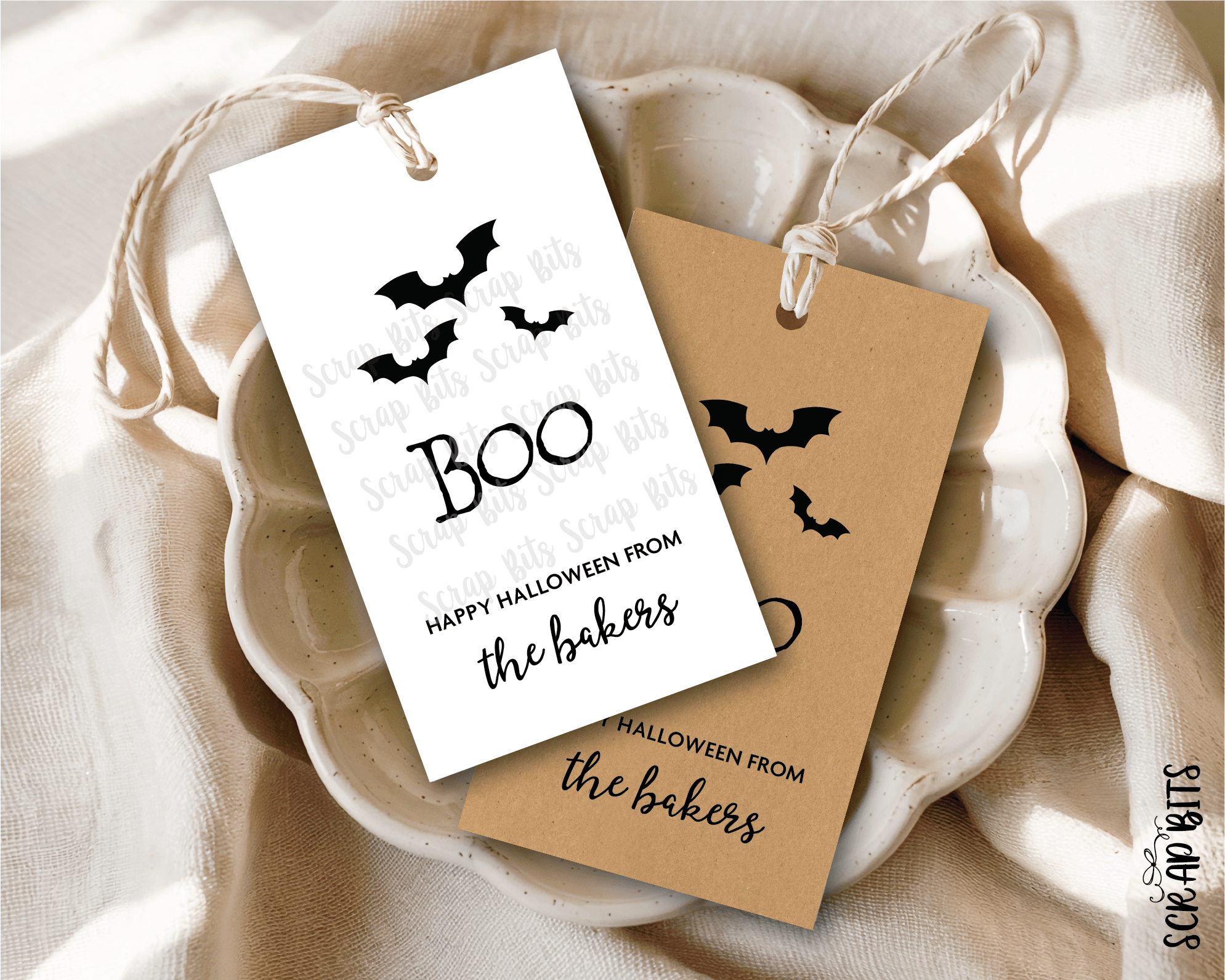 Halloween Treat Labels + Tags – Scrap Bits