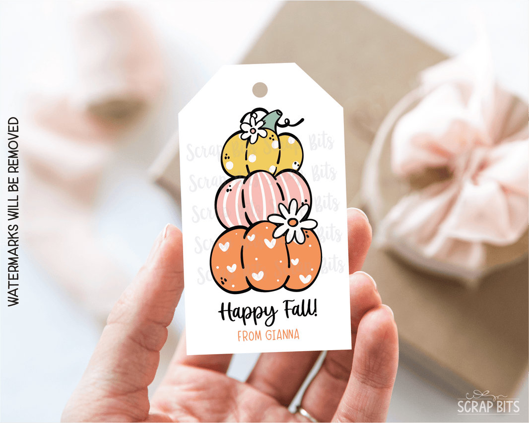 Fall Gift Labels + Tags – Scrap Bits