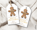 Gingerbread Cookie, Personalized Christmas Gift Tags – Scrap Bits