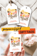 Happy Fall Scatter Leaves Tags . Personalized Autumn Gift Tags – Scrap Bits