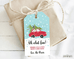 Oh What Fun Red Car & Tree Christmas Gift Tags, Personalized – Scrap Bits