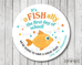 O-Fish-Ally First Day of School, Goldfish Back To School Stickers or T ...