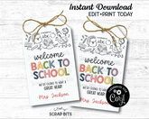 Back To School | Stickers + Tags – Scrap Bits